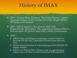 Imax Marketing Presentation | PPT