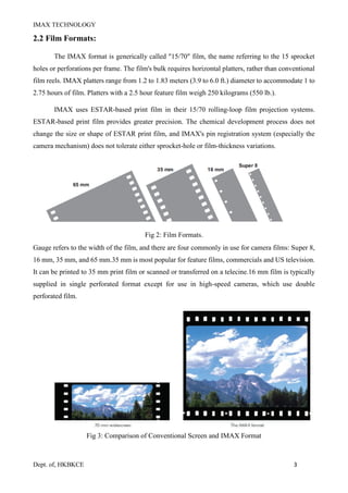 Imax technology (venkat) | PDF