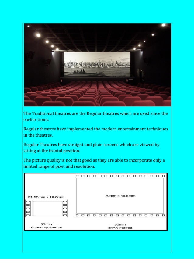 IMAX Screen Better Than A Regular Screen | PDF