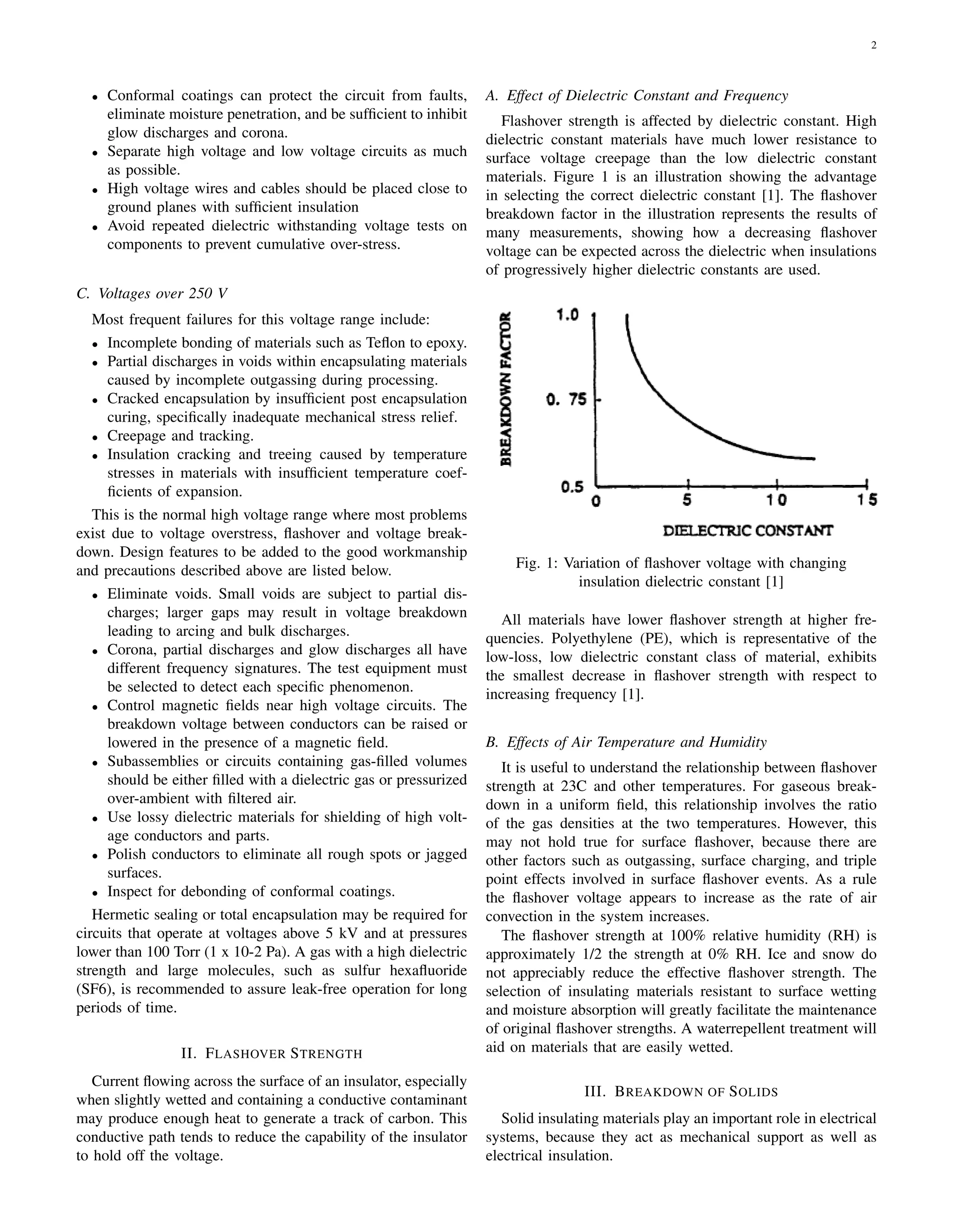 Insulation and Dielectric Breakdown Design Paper SM54 | PDF