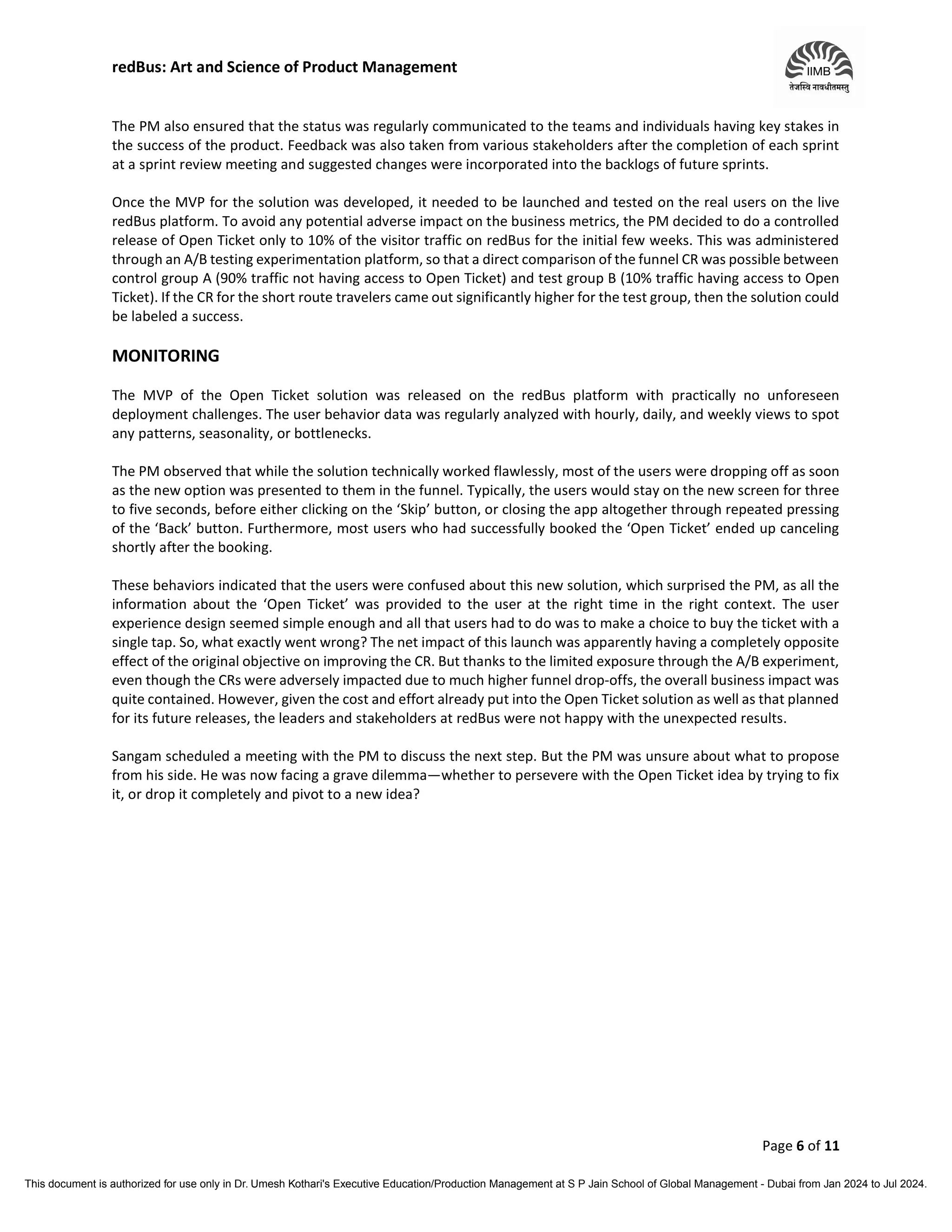 PM pre reads for the product manager framework | PDF