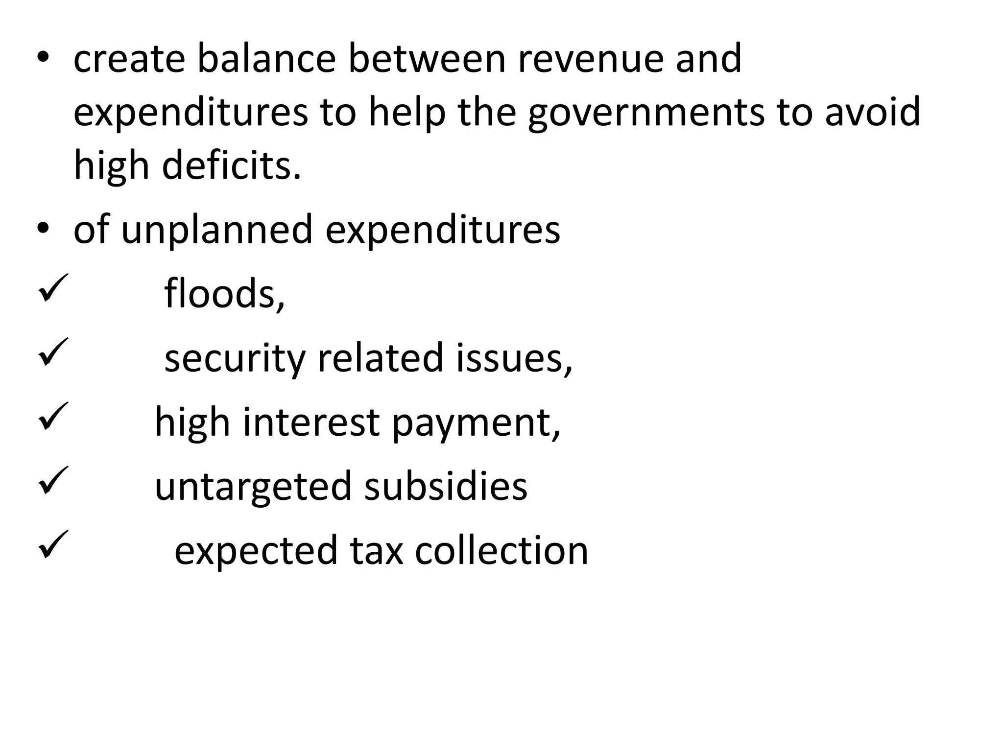 Imbalance between development and non development expenditure | PPTX