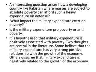 Imbalance between development and non development expenditure | PPTX