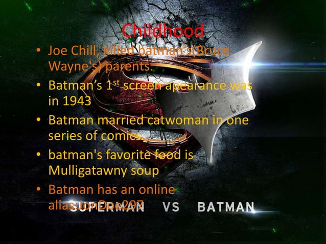 I’m batman. | PPTX