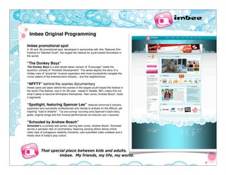 Imbee corporate deck | PPT