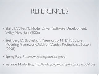 Presentation of the Instance Model Bus | PPT