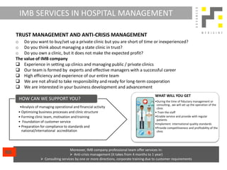 Imb presentation eng | PPTX