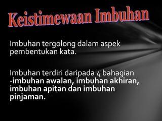 Imbuhan | PPT
