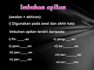 Imbuhan | PPT