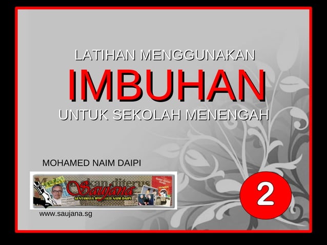 Imbuhan 02 | PPT