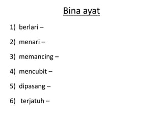 Imbuhan 6.9.2021 y6 | PPT