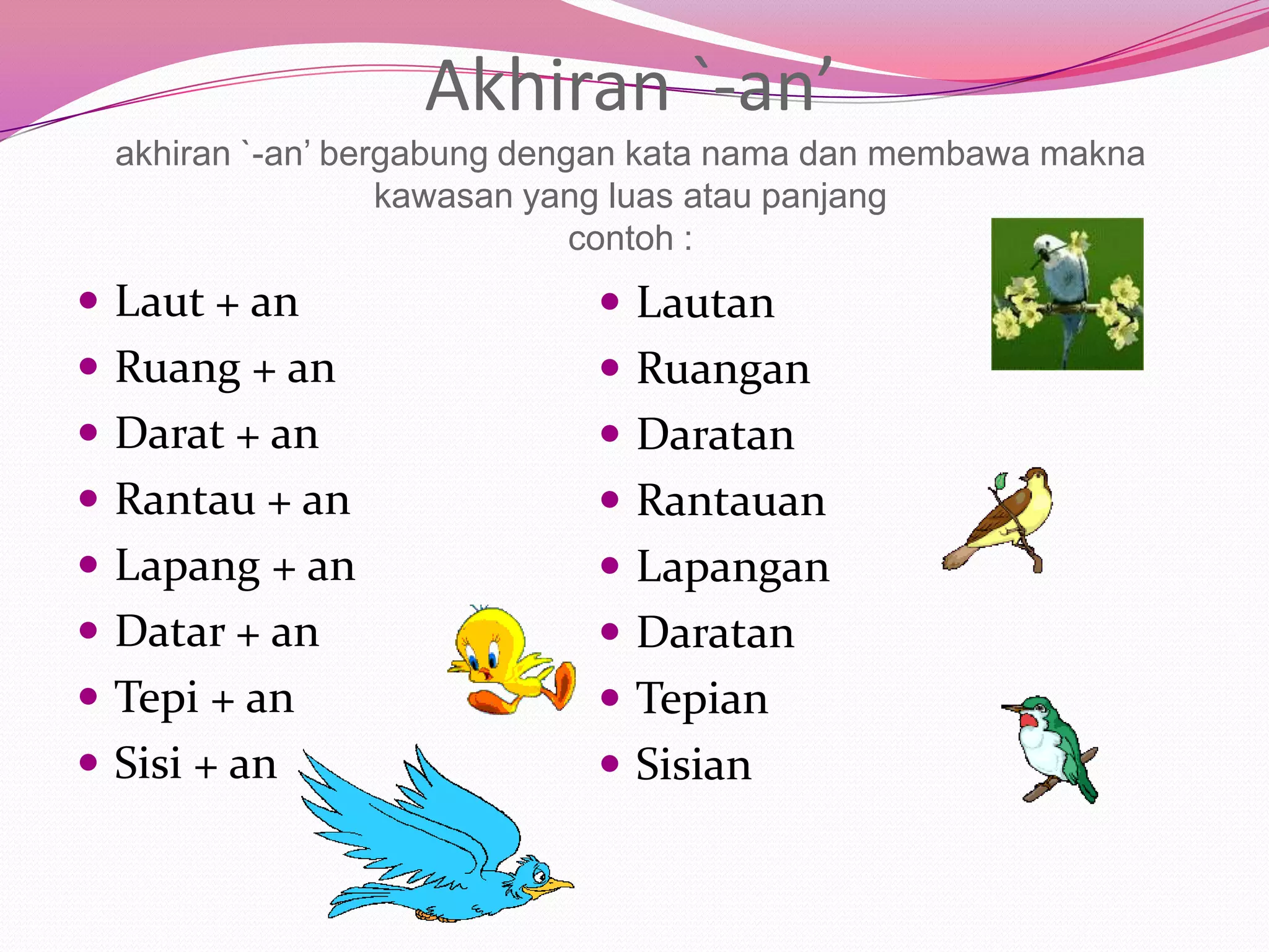Imbuhan akhiran | PPTX