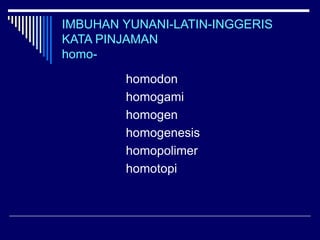 Imbuhan asing | PPT