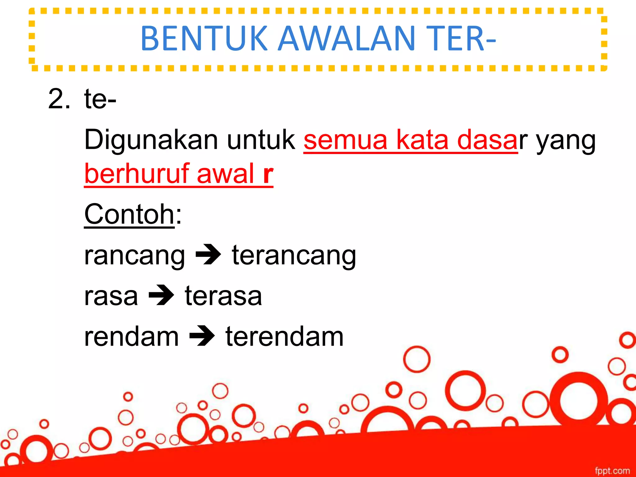 Imbuhan awalan | PPTX