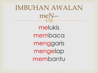 Imbuhan awalan | PDF