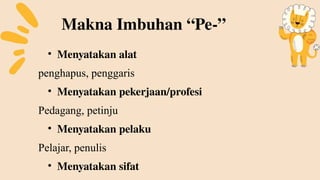 materi imbuhan pe kelas 5 SD kurikulum merdeka | PPTX