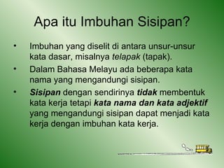 Imbuhan sisipan | PPT