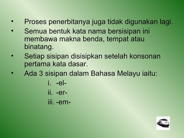 Imbuhan sisipan | PPT