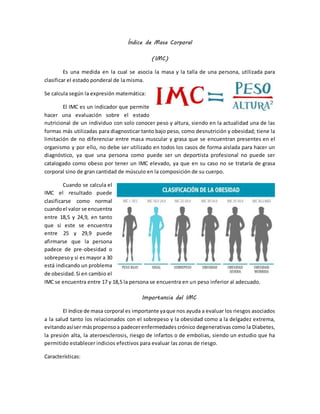 IMC, Pulso y Formula Karvonen | DOCX