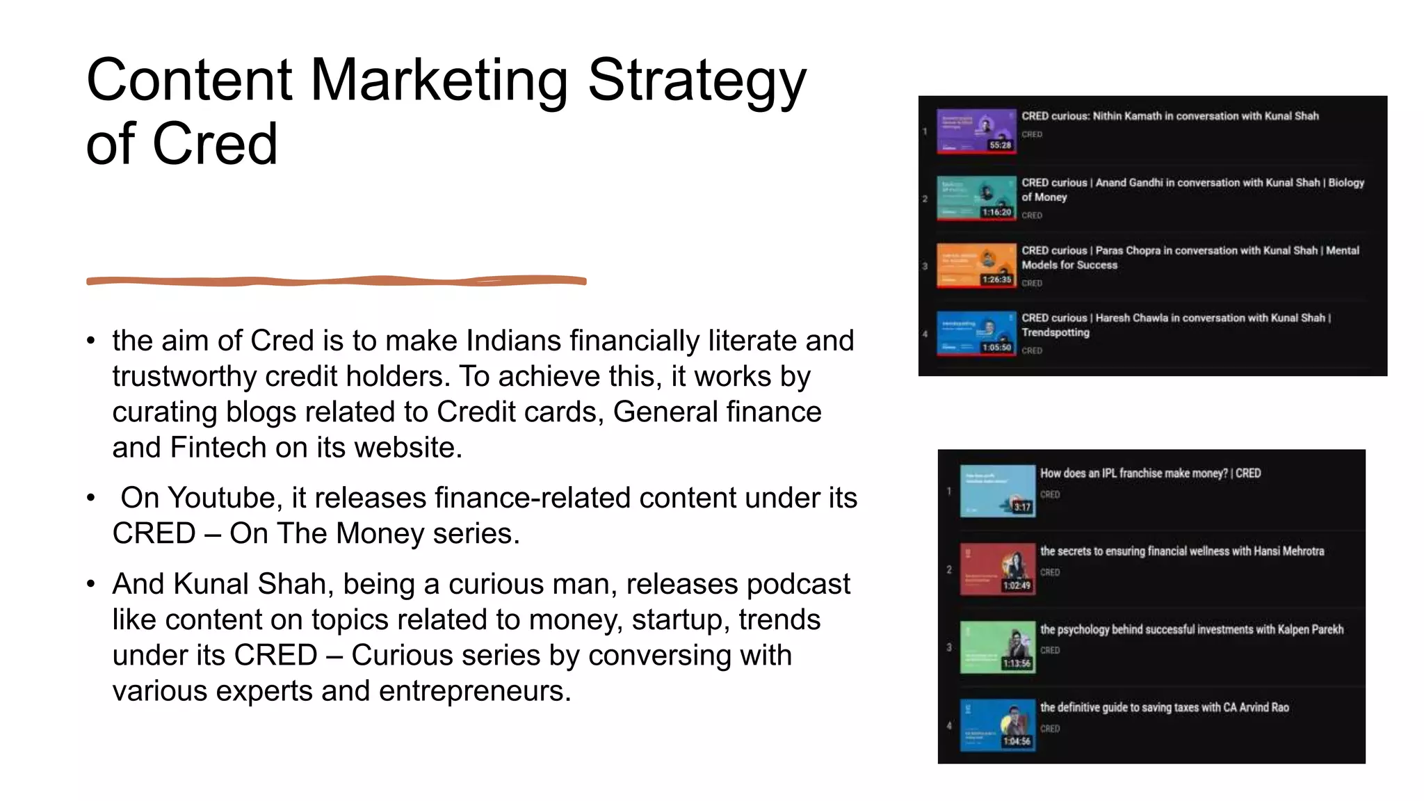 IMC Cred marketing strategies' | PPTX | Advertising Industry | Industries