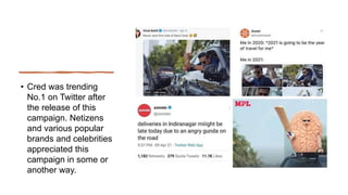 IMC Cred marketing strategies' | PPTX | Advertising Industry | Industries