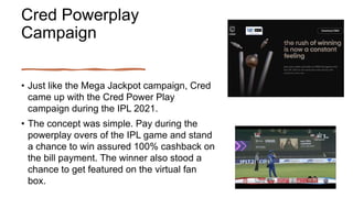 IMC Cred marketing strategies' | PPTX