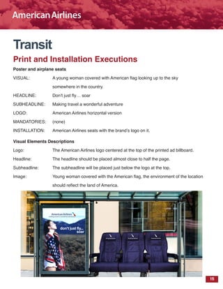 Imc 615-final Creative Strategy & Execution for American Airlines | PDF