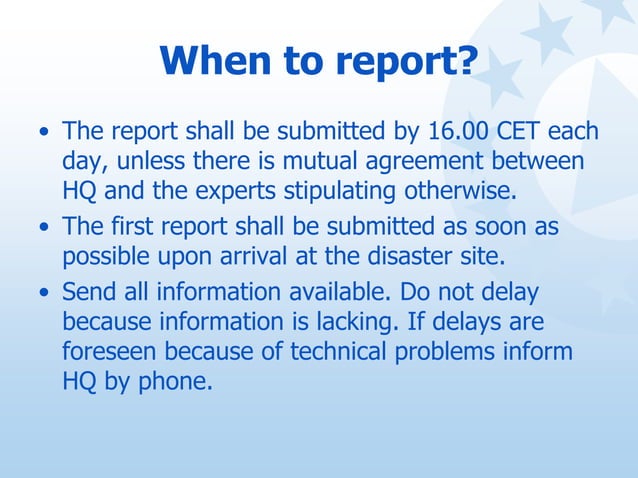 Information Management Course - Reporting | PPT