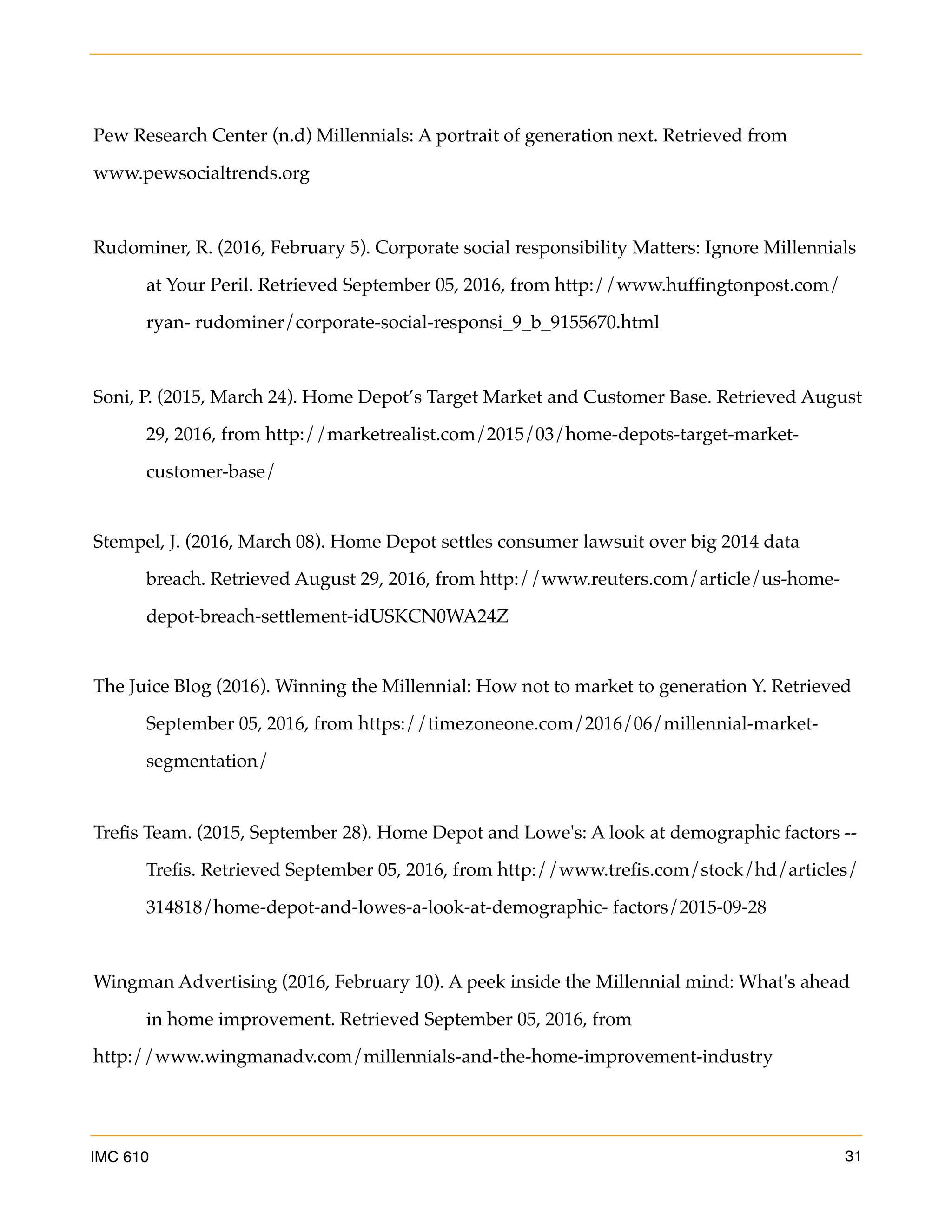 Marketing Plan Example - Home Depot | PDF | Retail Industry | Industries