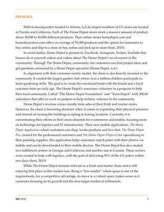 Marketing Plan Example - Home Depot | PDF | Retail Industry | Industries