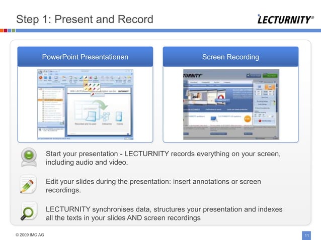 LECTURNITY 4 - Presentation Recording Software | PPT