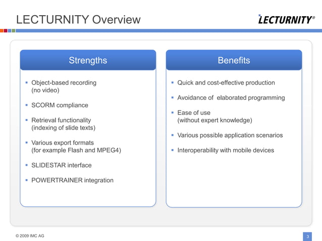 LECTURNITY 4 - Presentation Recording Software | PPT