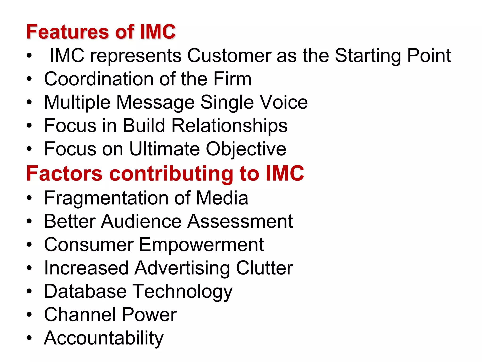 INTEGRATED MARKETING COMMUNICATIONS - UNIT1 | PDF