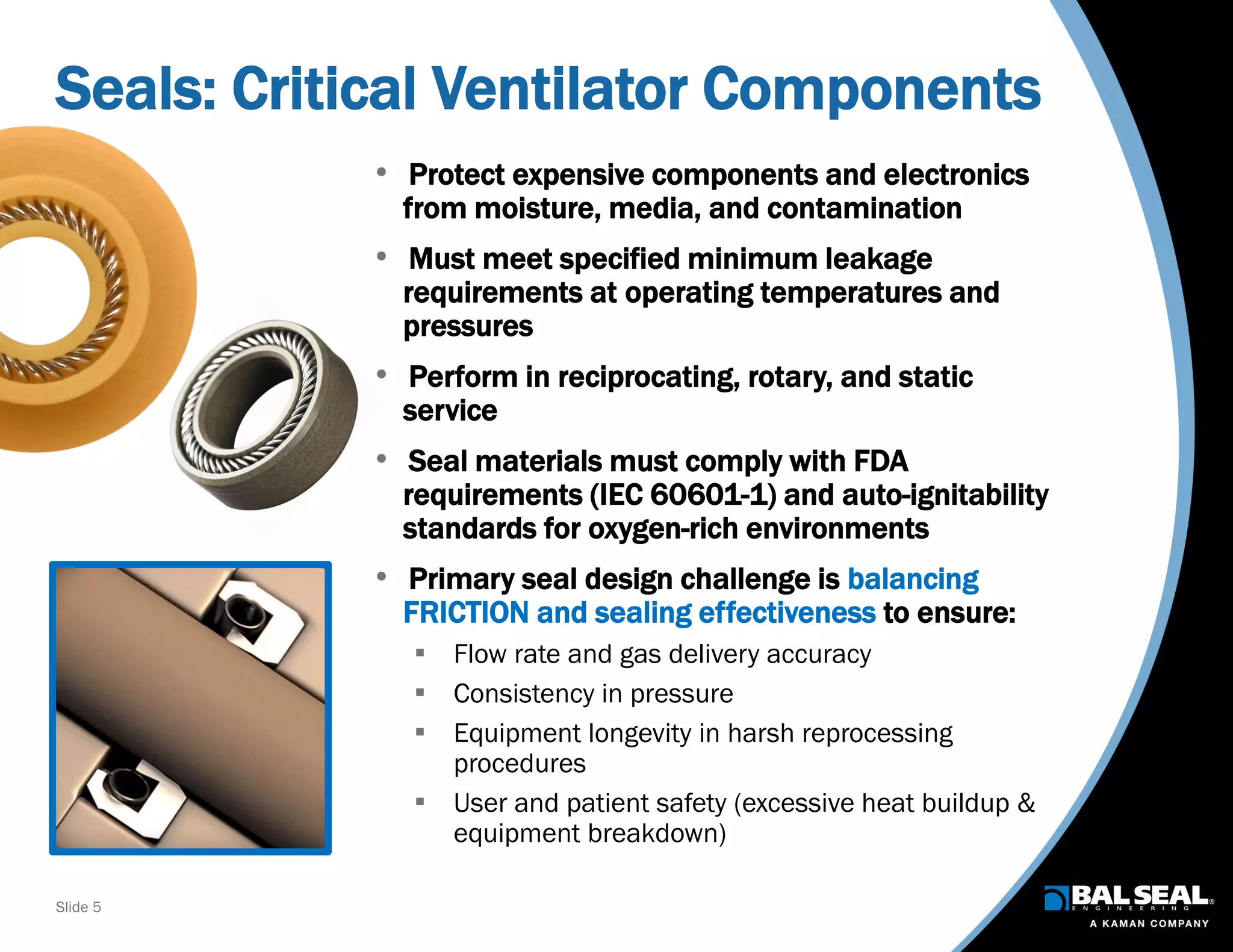 Optimizing Seal Design for Improved Medical Ventilator Life & Performance | PDF