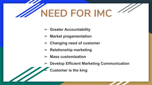 IMC ( INTEGRATED MARKETING COMMUNICATION ) | PPTX