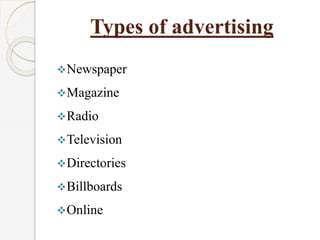 advertisement management | PPTX