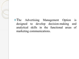 advertisement management | PPT