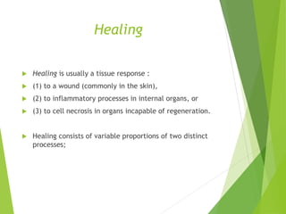 HEALING_AND_REPAIR_-_MBchB_2.1p king Caesar University | PPT