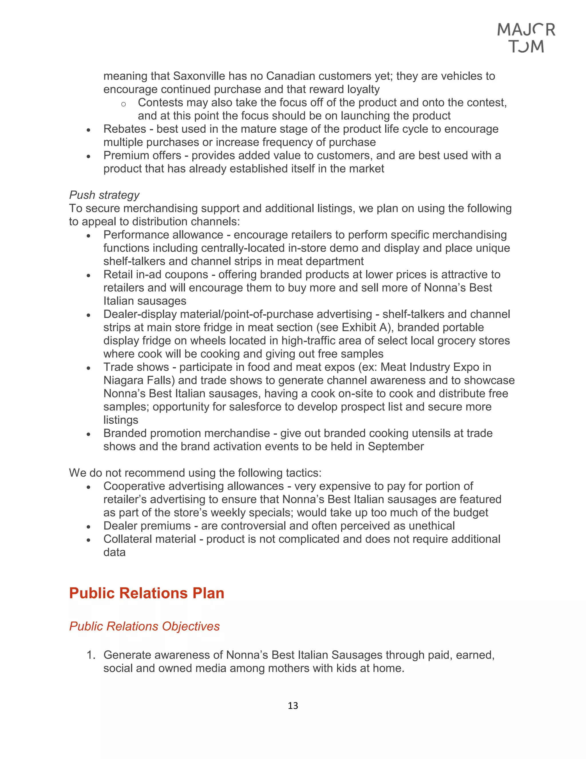 IMC- Campaign Plan | PDF