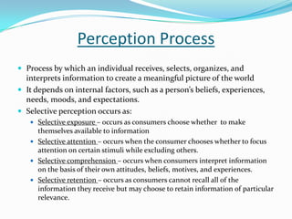 Perspectives on consumer Behaviour | PPTX | Business and Finance