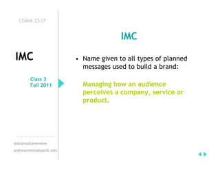 IMC- Integrated Marketing Communication | PDF