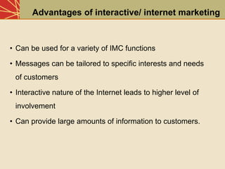 Integrated Marketing communication Tools | PPTX