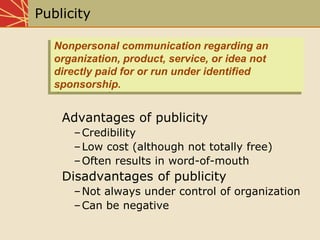 Integrated Marketing communication Tools | PPTX