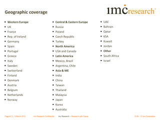 imc Research Introduction | PDF
