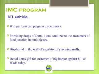 IMC Presentation on Dettol | PPT
