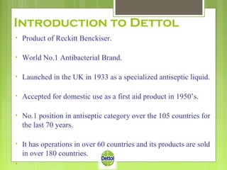 IMC Presentation on Dettol | PPT