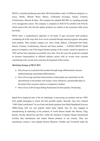 Practices of IMC in Fast Moving Consumer Goods in Bangladesh | PDF