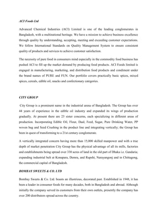 Practices of IMC in Fast Moving Consumer Goods in Bangladesh | PDF