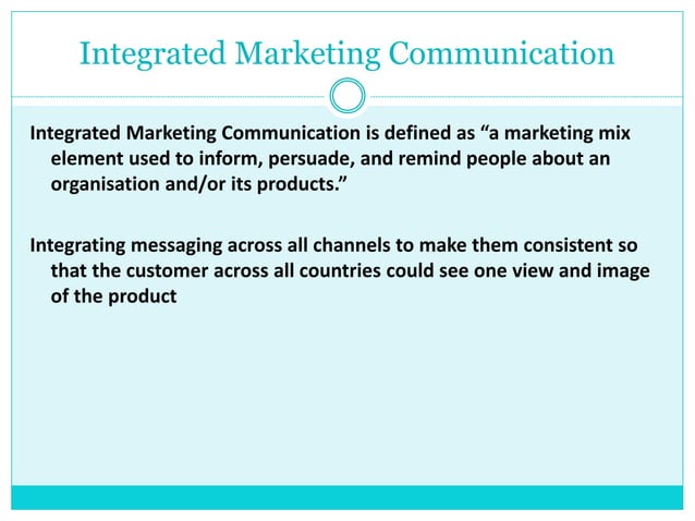 Integrated Marketing Communication (IMC) for digital_platforms | PPTX