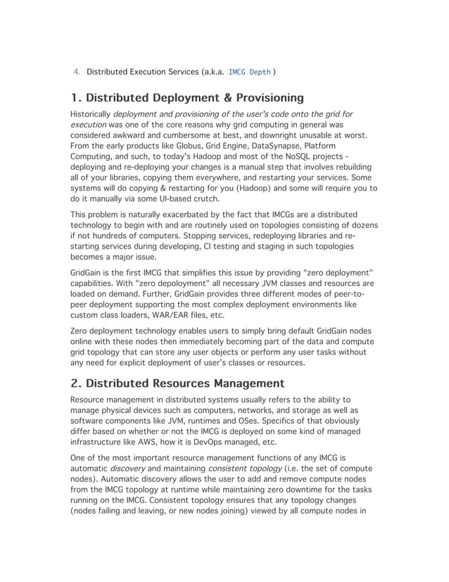 In-Memory Compute Grids… Explained | PDF
